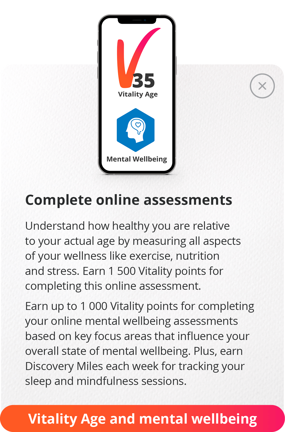 Vitality How it Works - Discovery